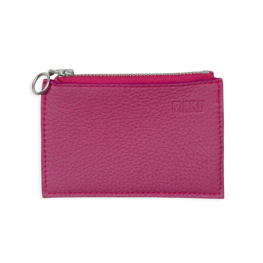 Miiko Card Wallet Leather Pink – Nordic Fusion Store